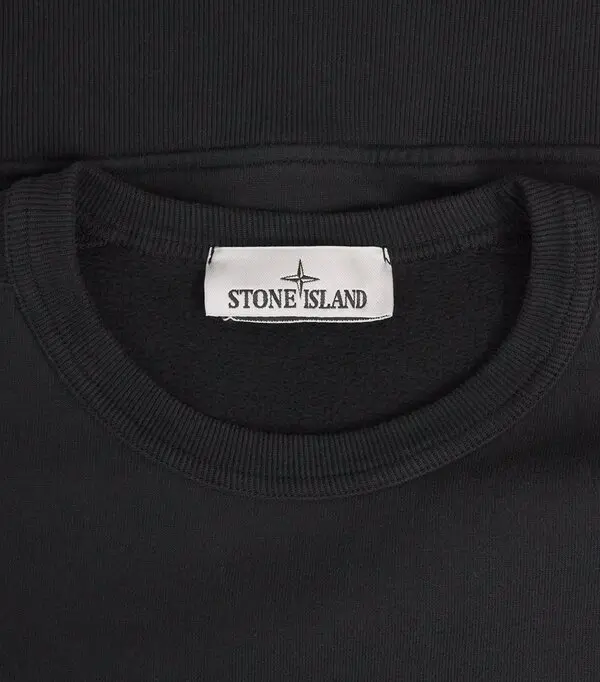 Stone Island Cotton Compass Sweatshirt