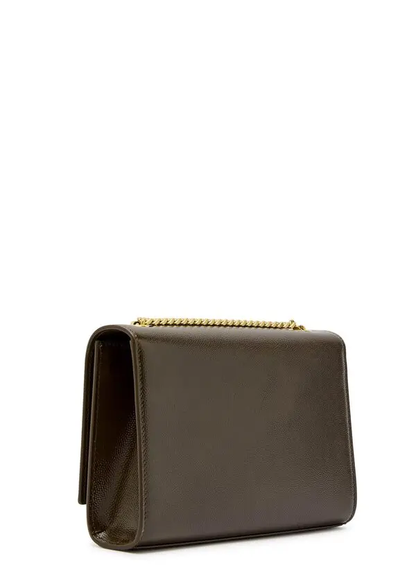 Saint Laurent Kate Small Pebbled Leather Shoulder Bag
