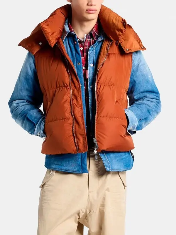 Dsquared2 Hooded Down Vest