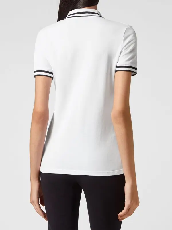 PLEIN SPORT Polo Shirt With Graphic Detail