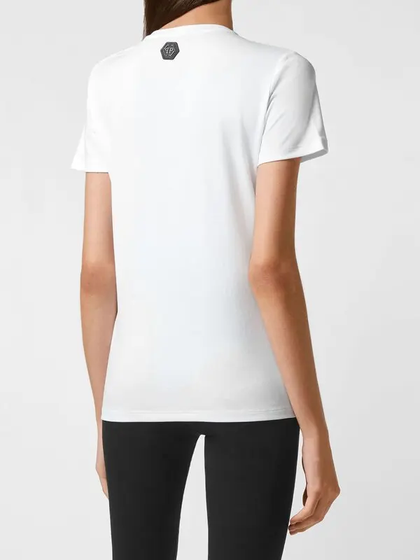 Philipp Plein Embellished Logo T-shirt