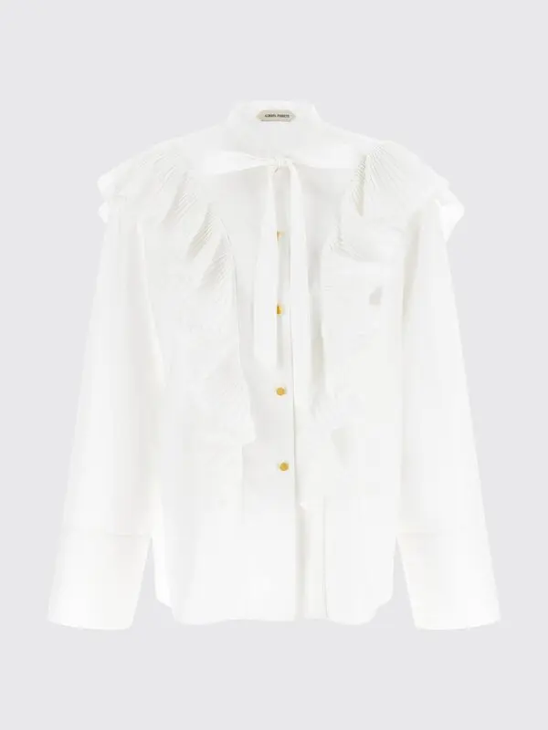 Alberta Ferretti Ruffled Shirt - White