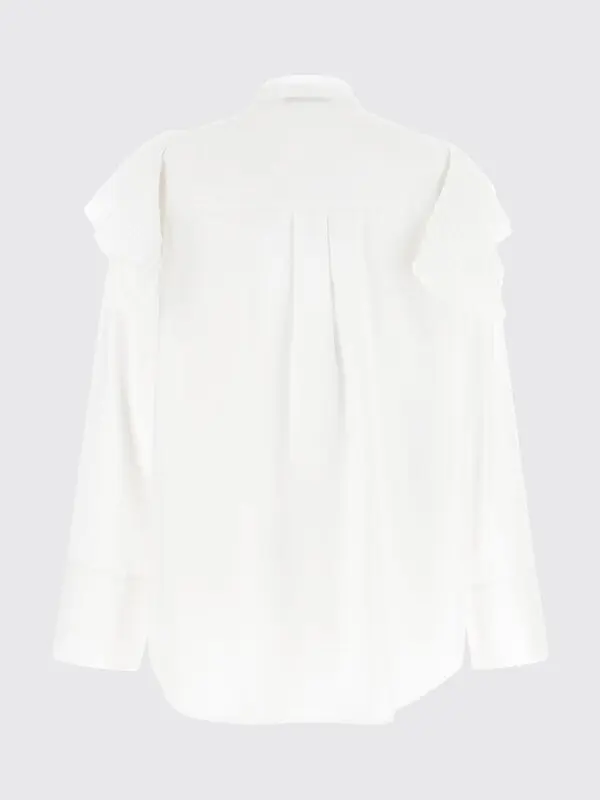 Alberta Ferretti Ruffled Shirt - White