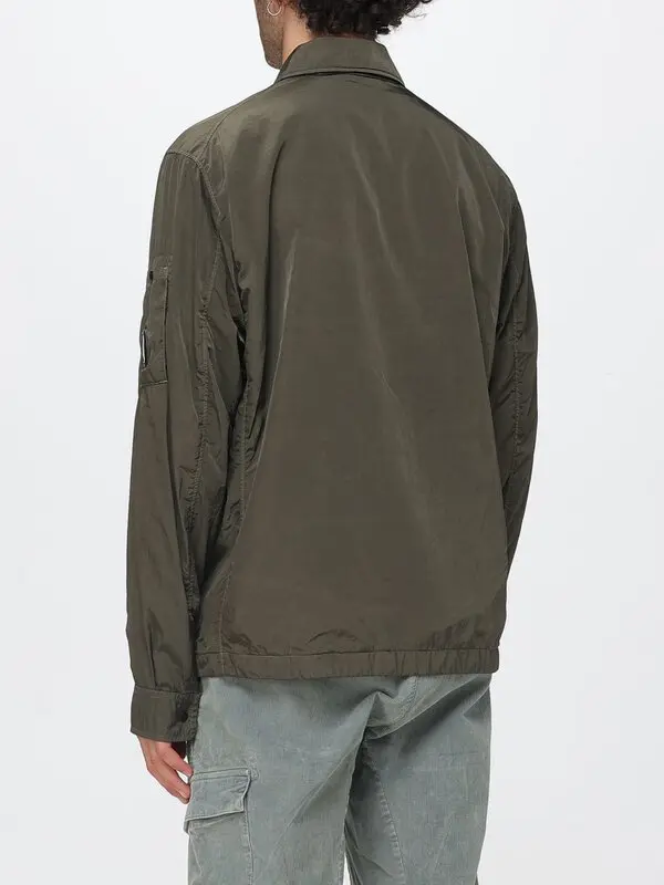 C.P. COMPANY Technical Fabric Zip-up Shirt Jacket