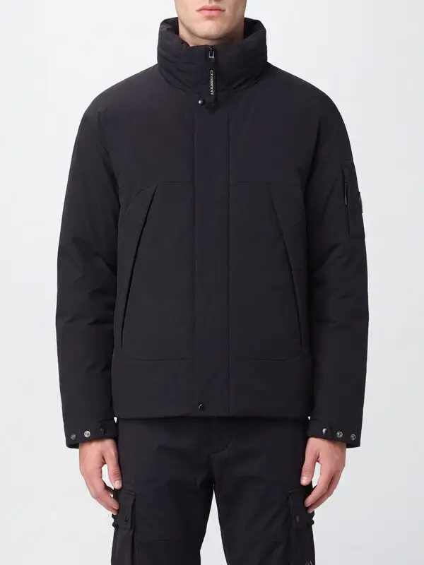 C.P. COMPANY Funnel Neck Recycled Polyester Padded Jacket