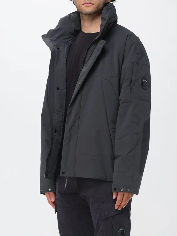 C.P. COMPANY Funnel Neck Recycled Polyester Padded Jacket