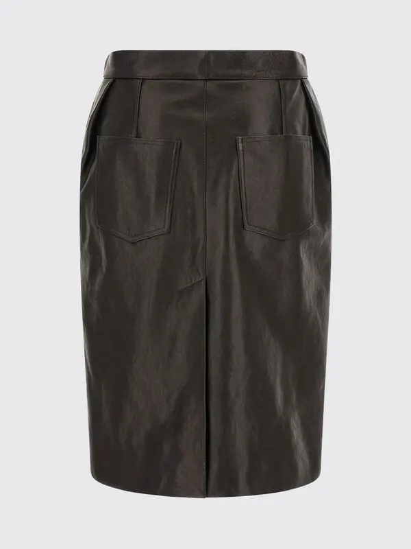 Magda Butrym Leather Pencil Skirt