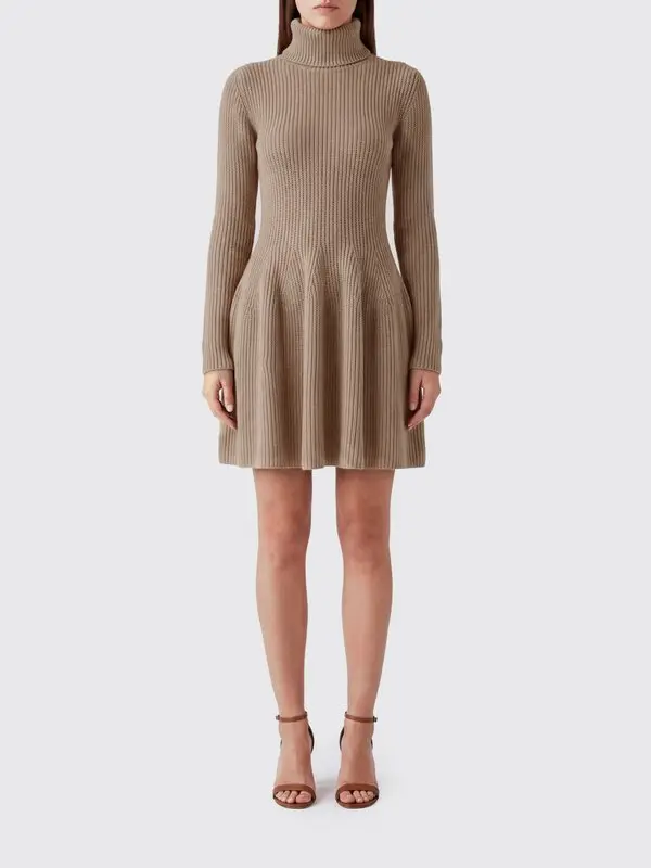 Magda Butrym Ribbed Cashmere Mini Dress