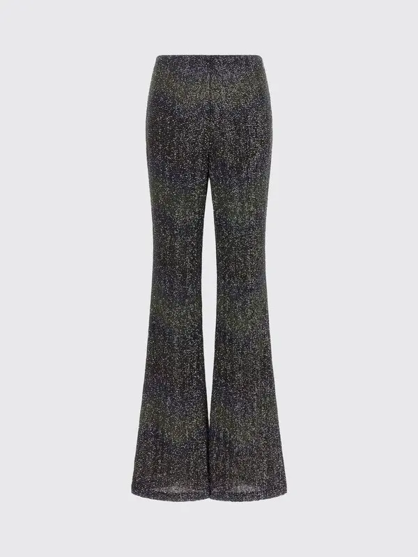 Missoni High-waisted Flared Trousers In Patterned Lurex Jersey - Multicolor