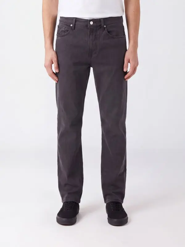 FRAME Modern Straight Mid-rise Cotton Denim Jeans