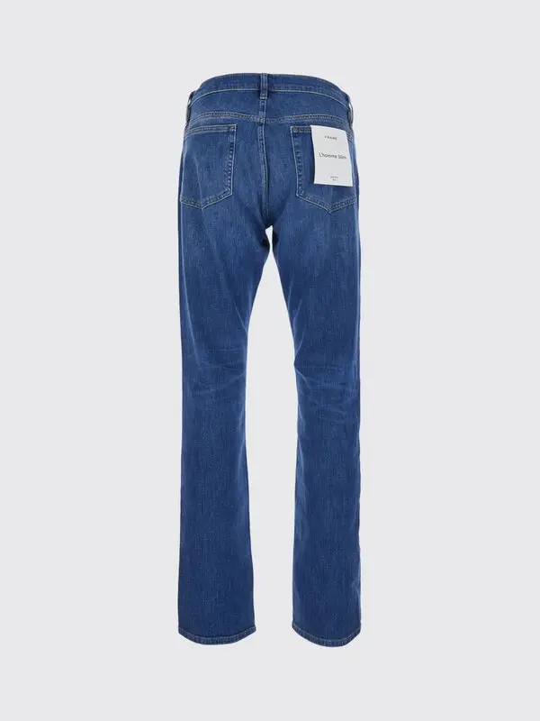 FRAME L'homme Slim Fit Mid-rise Cotton Denim Jeans