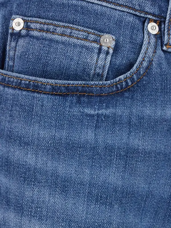 FRAME L'homme Slim Fit Mid-rise Cotton Denim Jeans