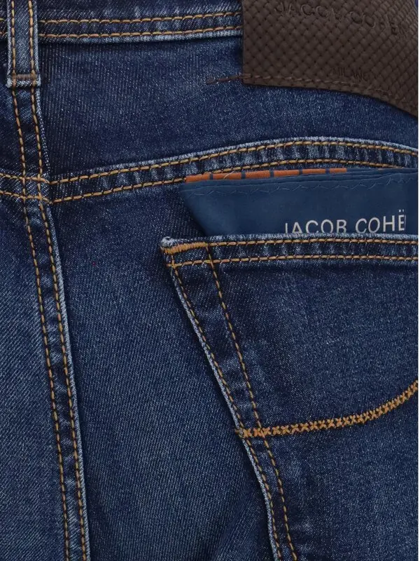 Jacob Cohen Scott Regular-fit Mid-rise Stretch- Jeans