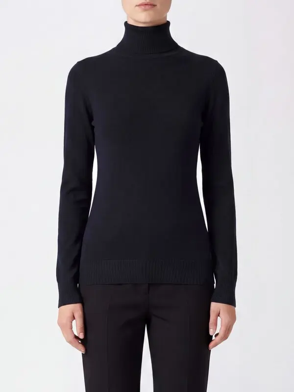 Fabiana Filippi Slim Fit Long-sleeved Cashmere And Silk Blend Turtleneck Jumper