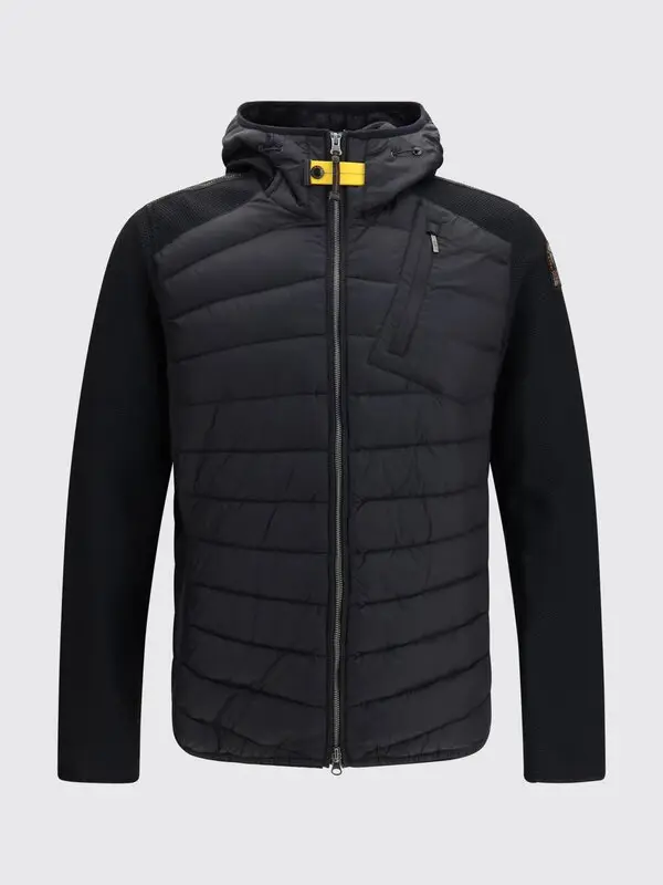 PARAJUMPERS Nolan Quilted Nylon Down Jacket With Hood And Feather Padding - Black
