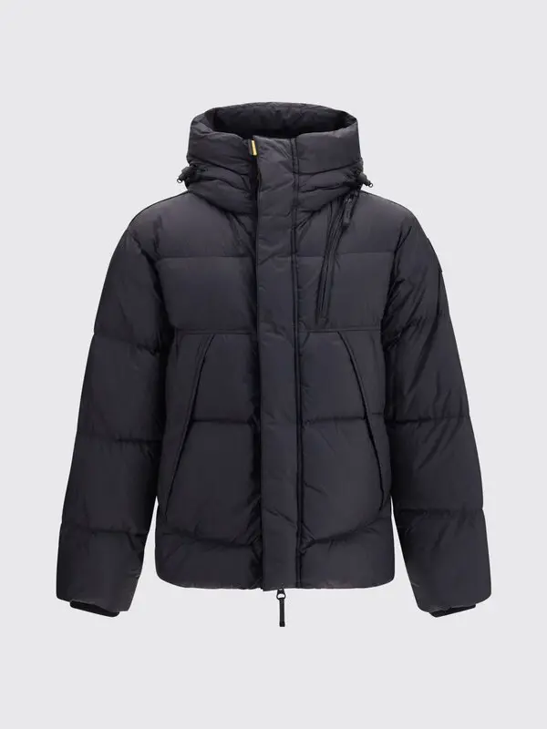 PARAJUMPERS Short Quilted Nylon Down Jacket With Hood And Funnel Neck