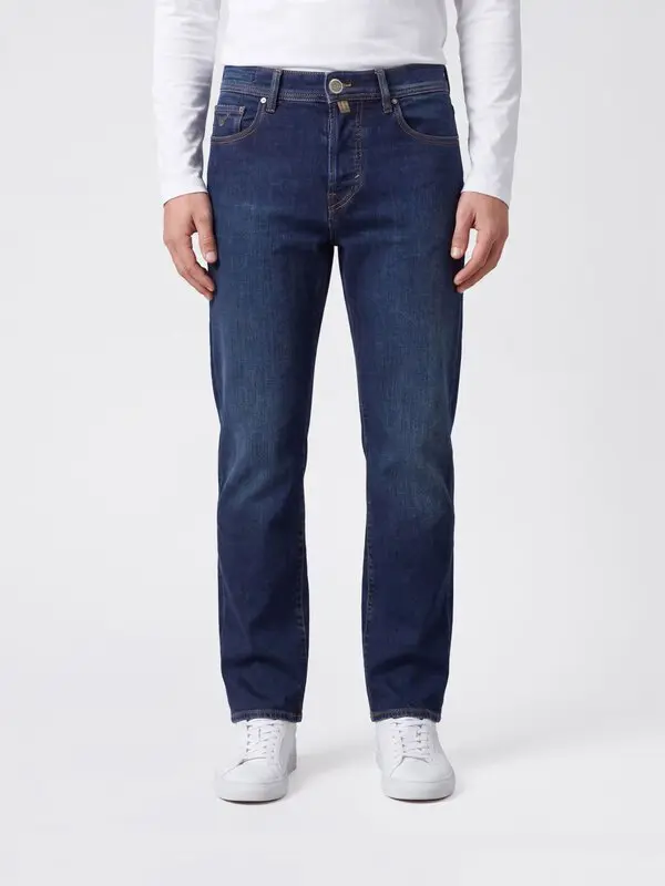 Jacob Cohen Edo Regular-fit Mid-rise Cotton- Jeans