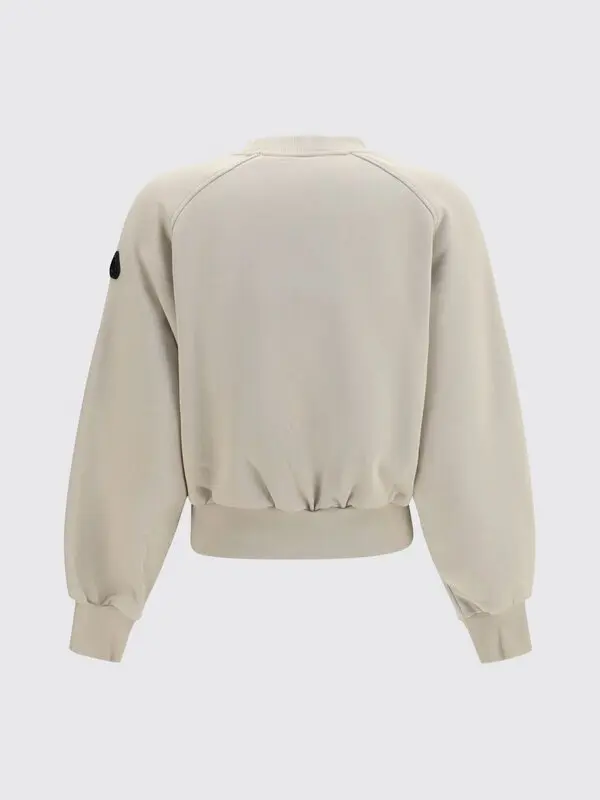 Moose Knuckles Crew Neck Cotton-blend Jumper - Cream
