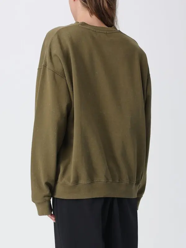 GANNI Graphic Sweatshirt - Green