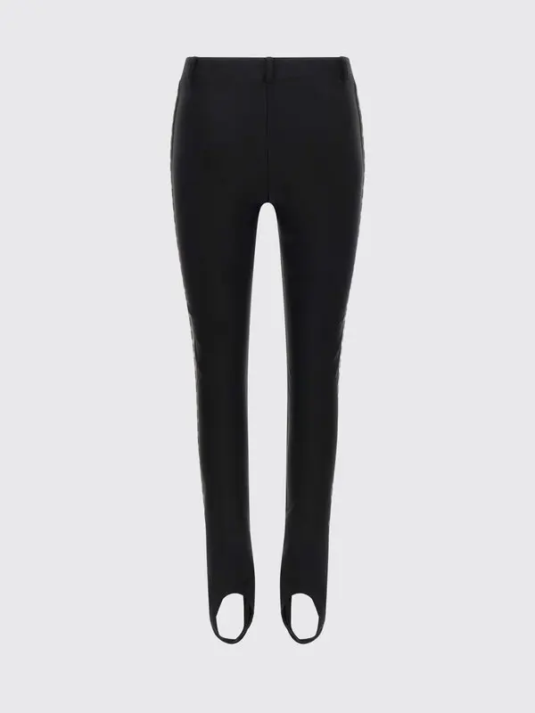 Moschino Skinny-fit Stretch Technical Fabric Leggings With Side Bands