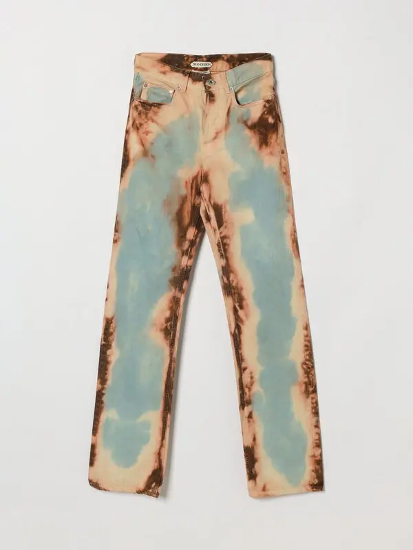JW Anderson Tie-dye Denim Jeans - Pink