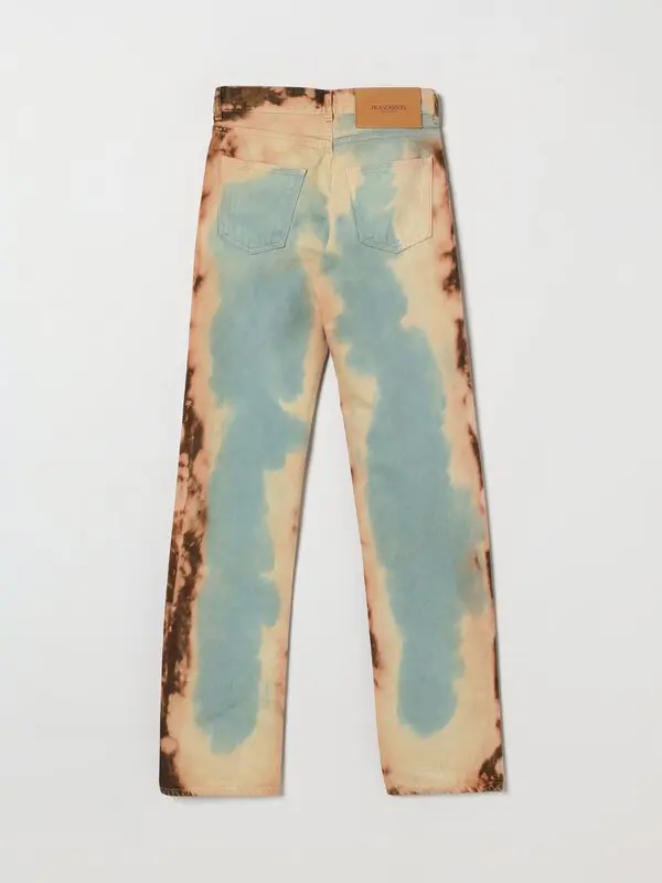 JW Anderson Tie-dye Denim Jeans - Pink