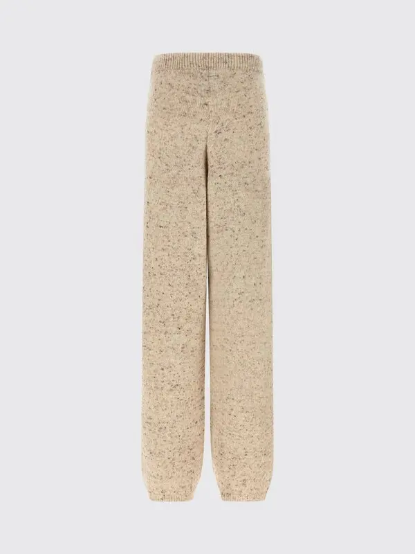 Fabiana Filippi High-waisted Straight-leg Knit Trousers In Wool Blend