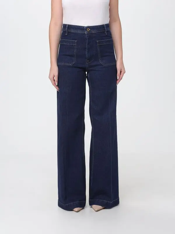 Polo Ralph Lauren High-waisted Palazzo Jeans In Stretch - Denim