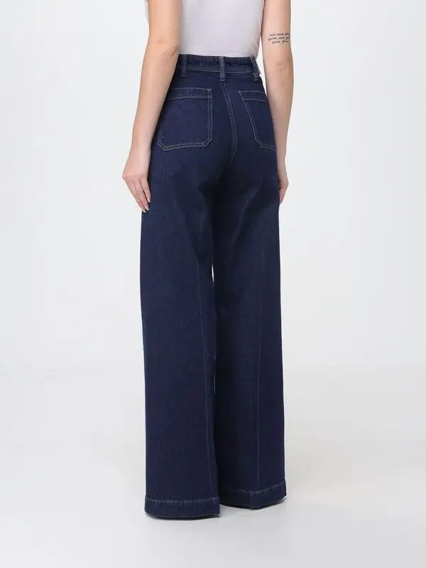 Polo Ralph Lauren High-waisted Palazzo Jeans In Stretch