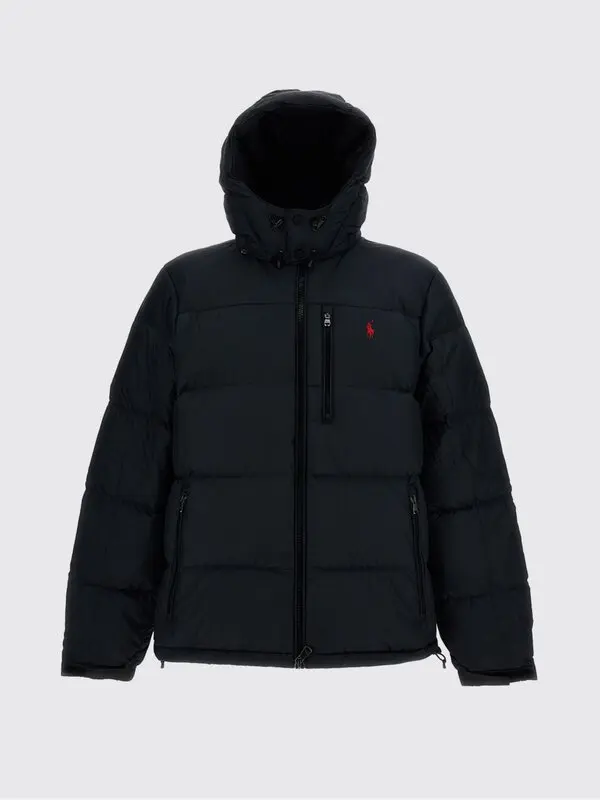Polo Ralph Lauren Gorham Quilted Nylon Hooded Down Jacket With Pony Logo