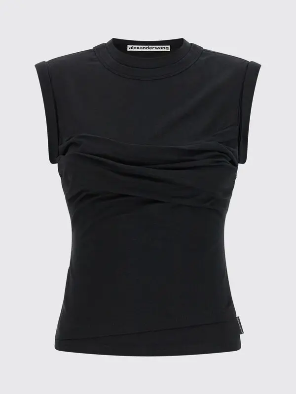 Alexander Wang Sleeveless Draped Top