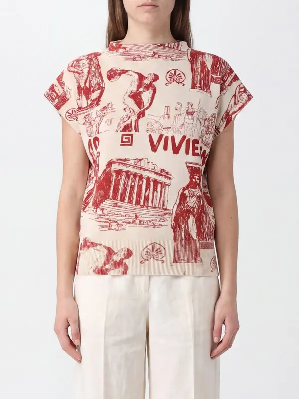 VIVIENNE WESTWOOD Printed Knit Top