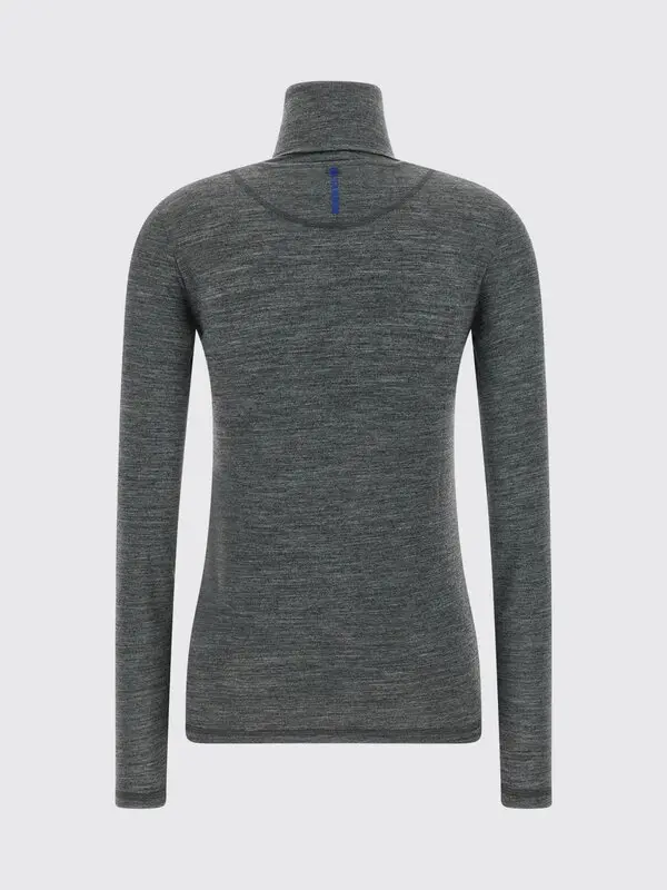 JIL SANDER Slim Fit Virgin Wool Blend Turtleneck Jumper - Grey