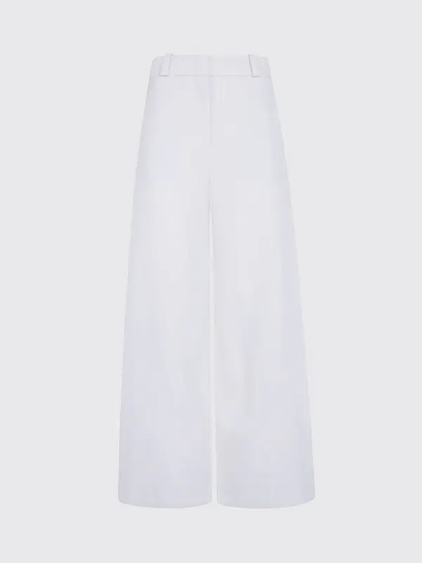 Giorgio Armani Pure Silk High-waisted Wide-leg Trousers