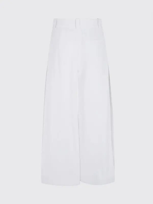 Giorgio Armani Pure Silk High-waisted Wide-leg Trousers