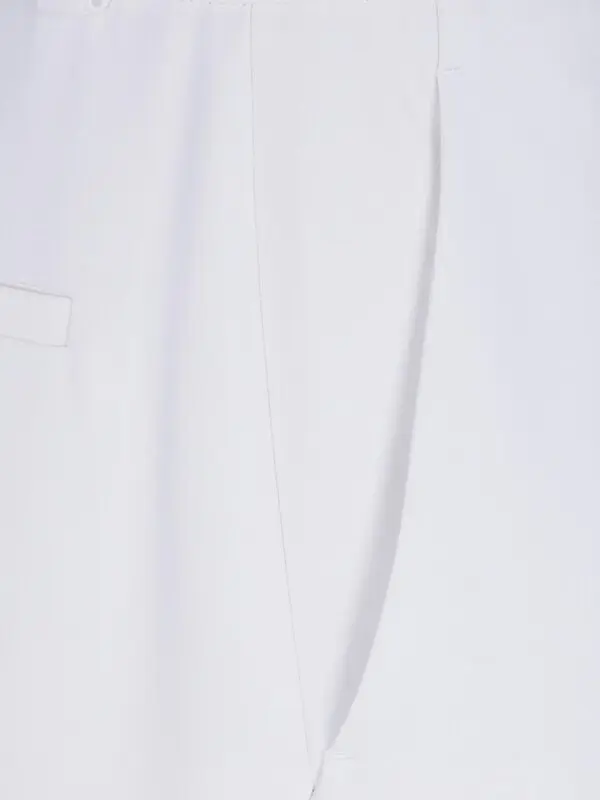 Giorgio Armani Pure Silk High-waisted Wide-leg Trousers
