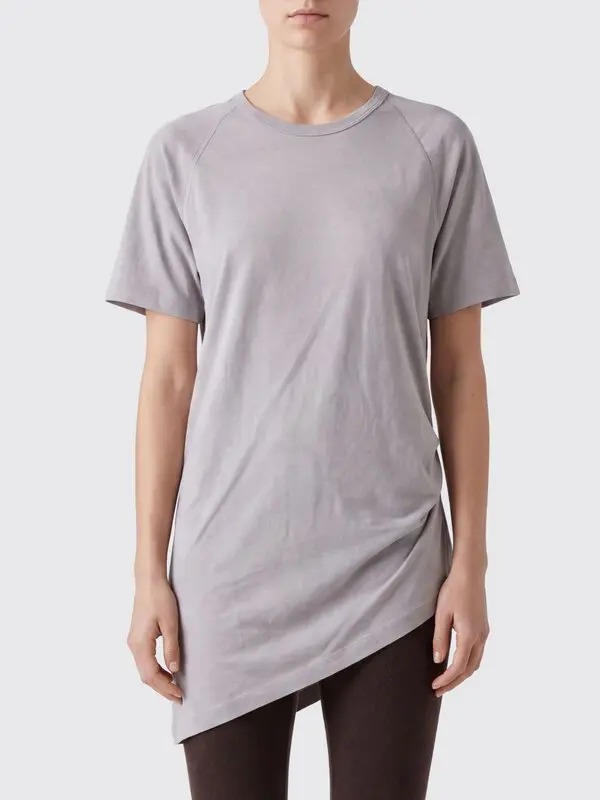 ZIGGY CHEN Asymmetrical Hem Longline T-shirt