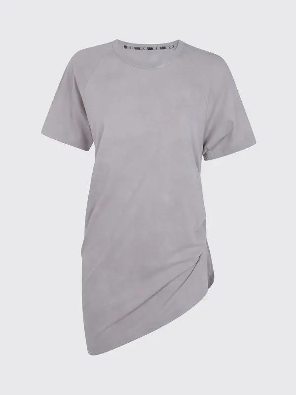 ZIGGY CHEN Asymmetrical Hem Longline T-shirt