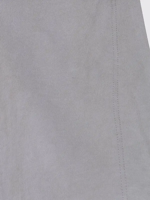 ZIGGY CHEN Draped V-neck Cardigan In Cotton With Tie Fastening