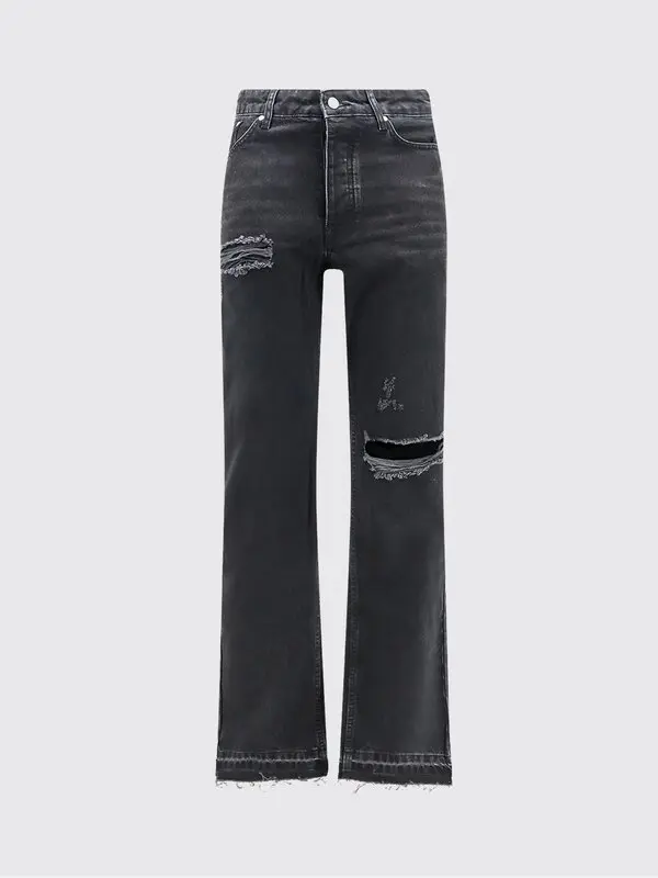 REPRESENT Heaton Straight Fit Distressed Denim Jeans