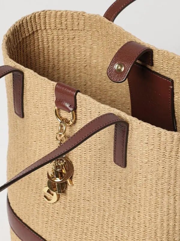 Chloé Raffia Shoulder Bag