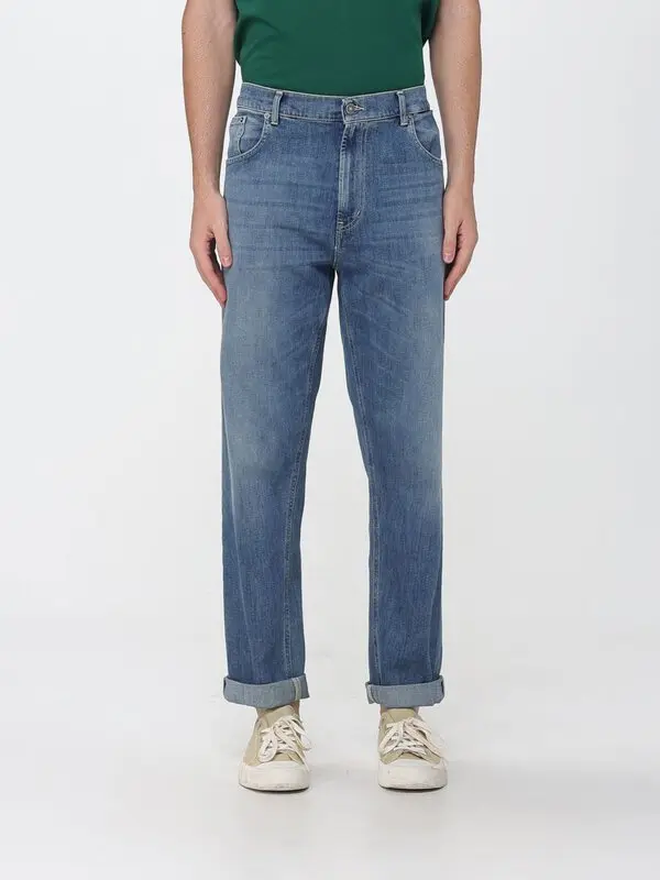 DONDUP Ervin Regular Fit Straight Leg Jeans In Vintage Denim