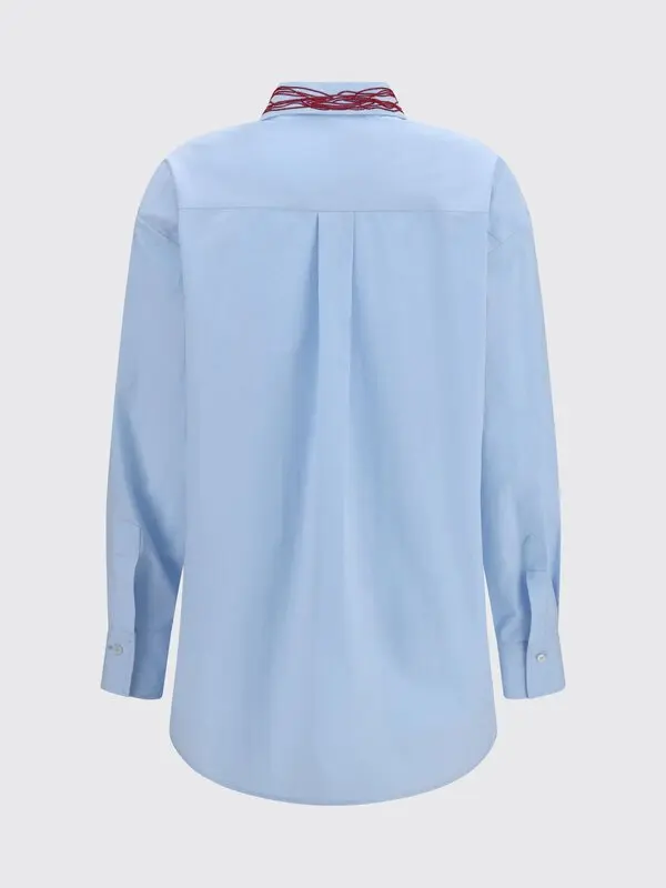 Fabiana Filippi Button-up Shirt With Embroidered Collar