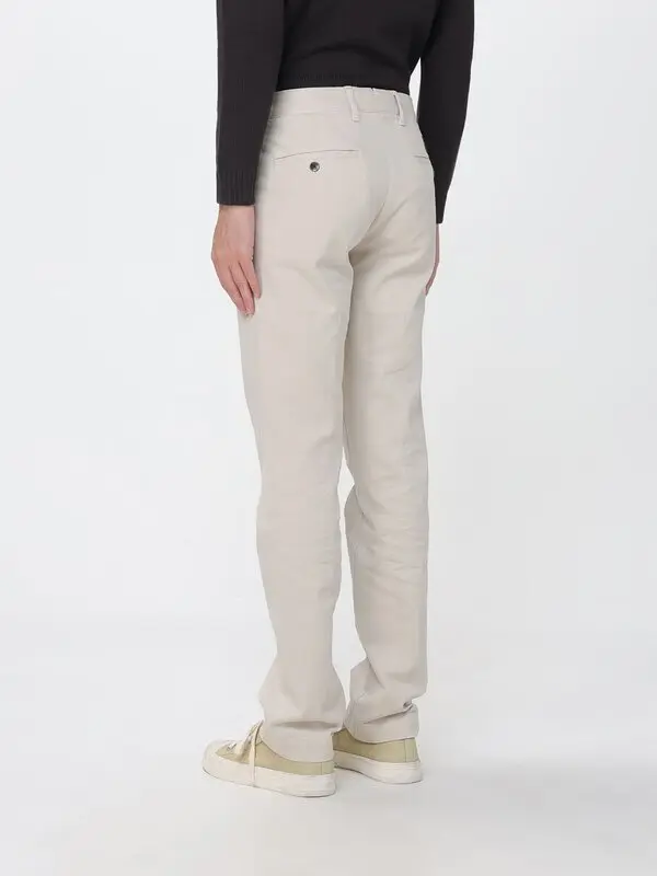 Incotex Slim Fit Stretch Cotton Chino Trousers - Natural