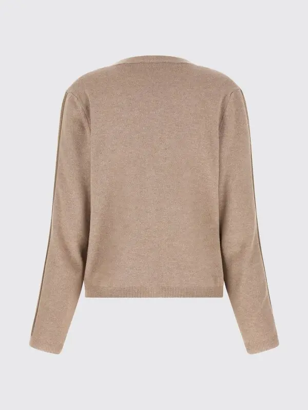 Fabiana Filippi V-neck Cardigan In Virgin Wool, Silk, And Cashmere Blend