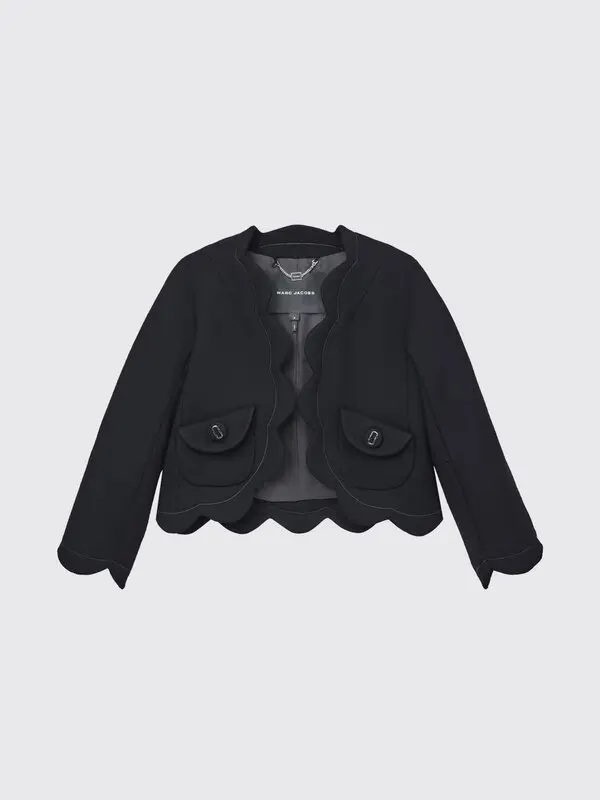 Marc Jacobs Cropped Single-breasted Jacket In Wool Blend