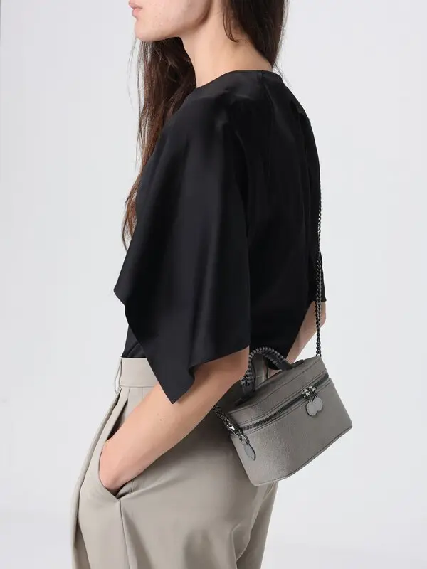 Stella McCartney Falabella Vanity Mini Bag In Eco Alter Mat - Grey