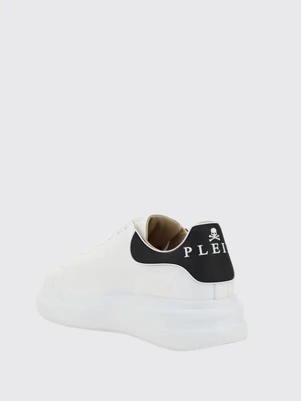 Philipp Plein Leather Lace-up Sneakers