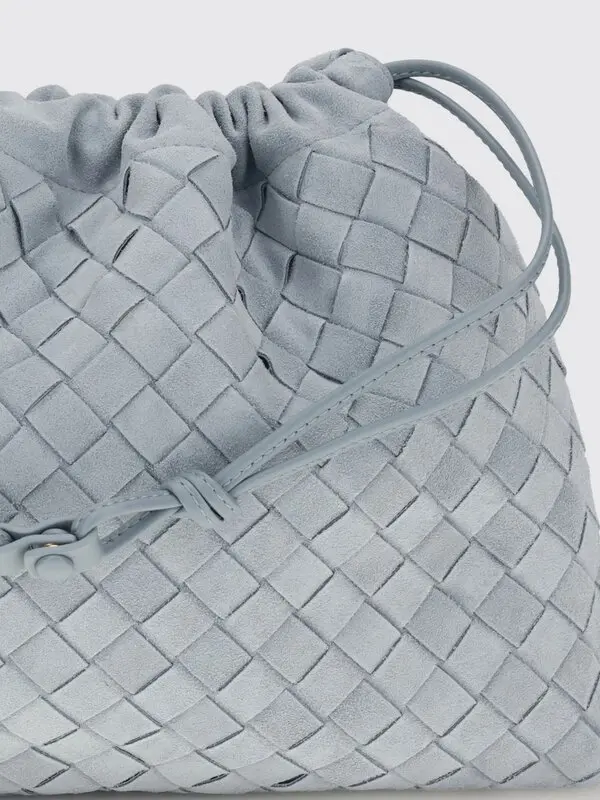 Bottega Veneta Woven Pouch - Gold