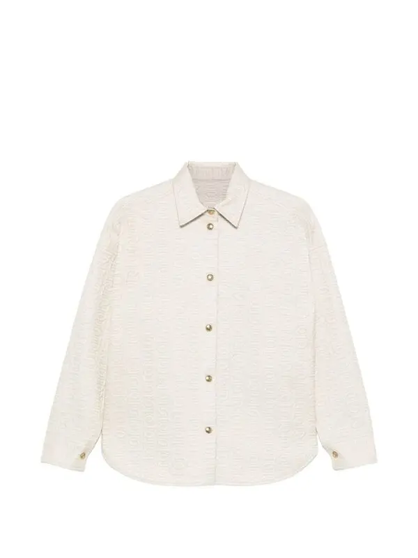 Moncler Padded Overshirt With Classic Collar